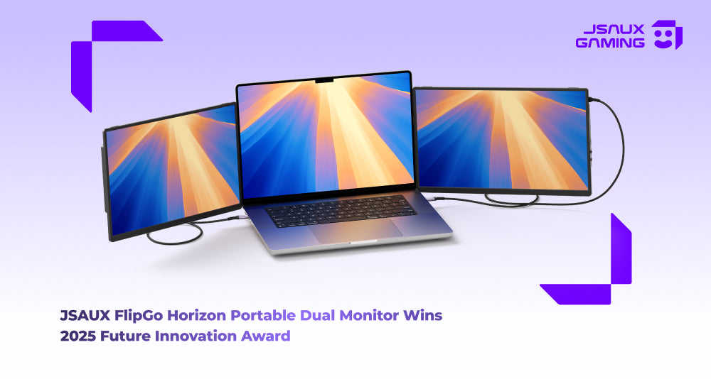 Award-Winning Productivity: JSAUX FlipGo Horizon Named 2025 Future Inn