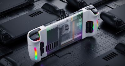 Transparent Back Plate for Steam Deck