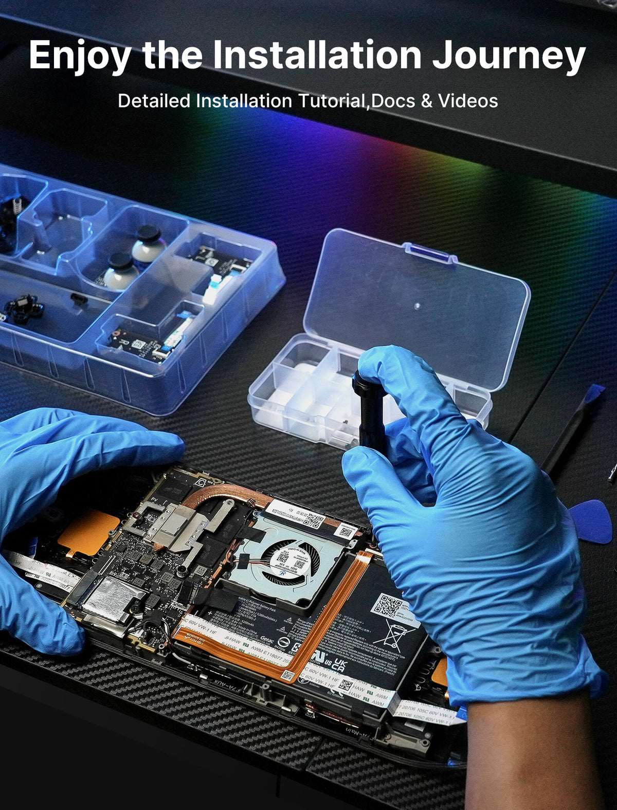 Transparent Shell Series for Steam Deck LCD