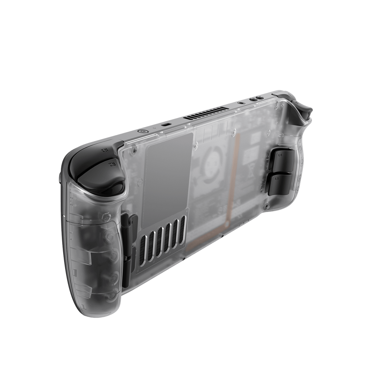 Transparent Back Plate for Steam Deck