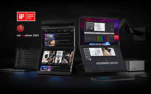 FlipGo Horizon Portable Snap-On Tri-screens