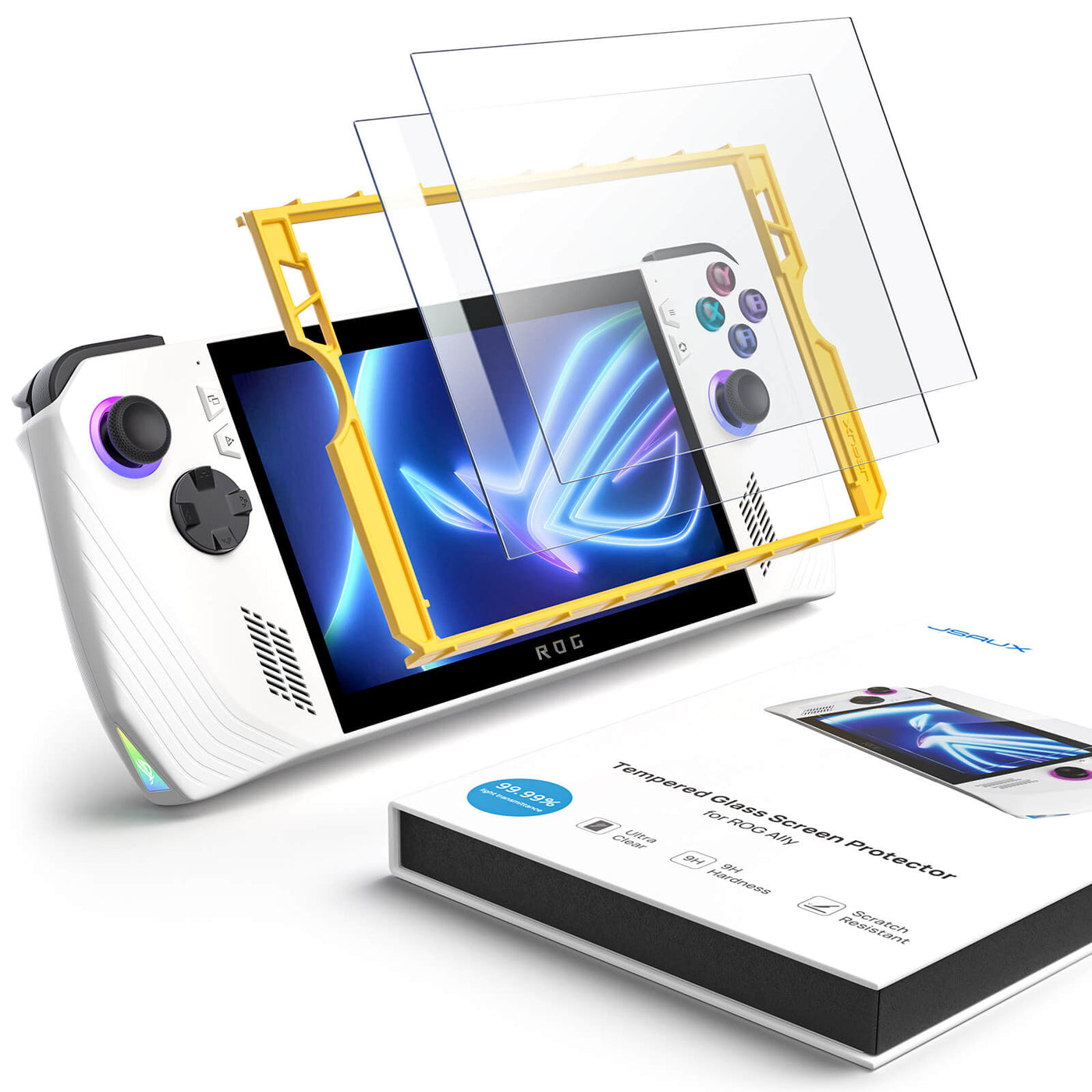 HD Tempered Glass Screen Protector for ROG Ally & ROG Ally X